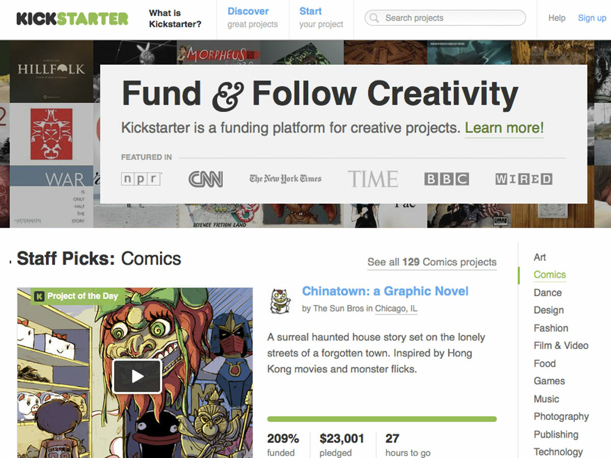 Kickstarter UK is live today | Stuff