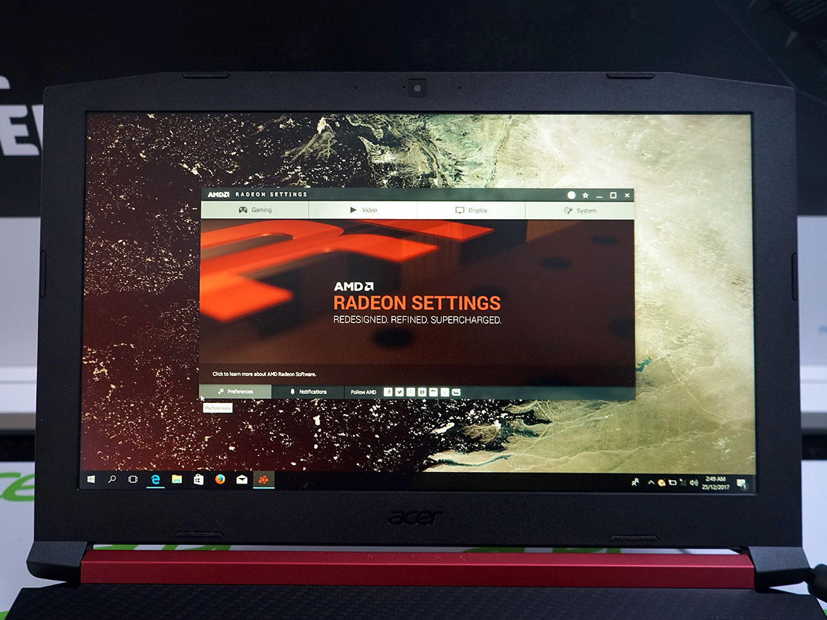 Acer Nitro 5 (2018, AMD Ryzen) hands-on review from CES 2018 | Stuff