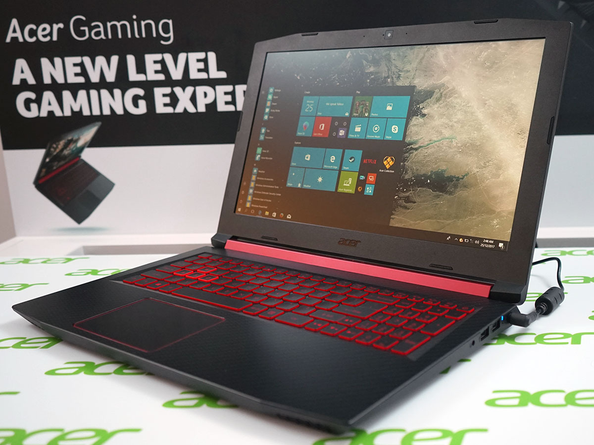 Acer Nitro 5 (2018, AMD Ryzen) hands-on review from CES 2018 | Stuff