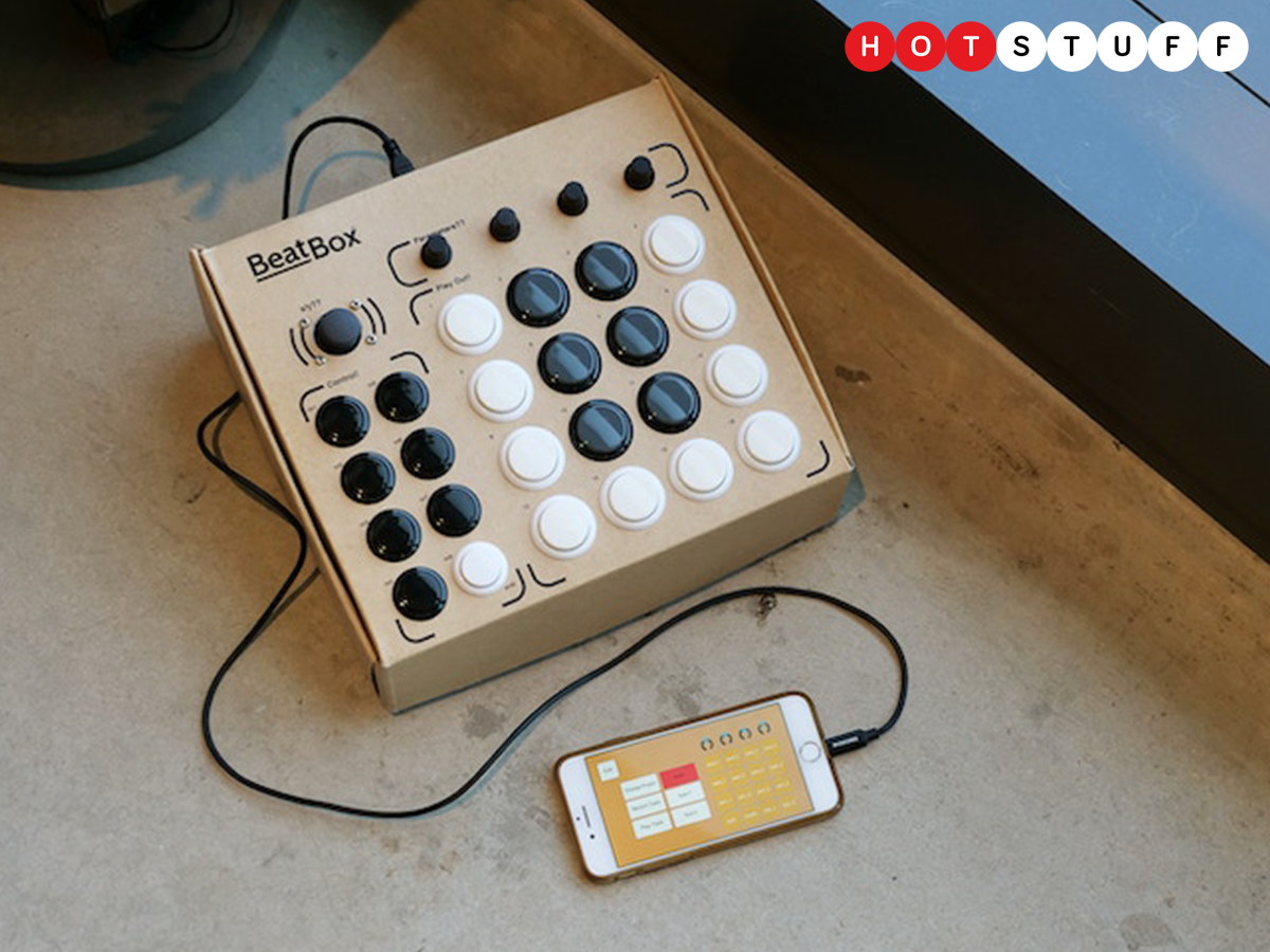 Beatbox is a DIY cardboard MIDI controller kit made for beginners and ...