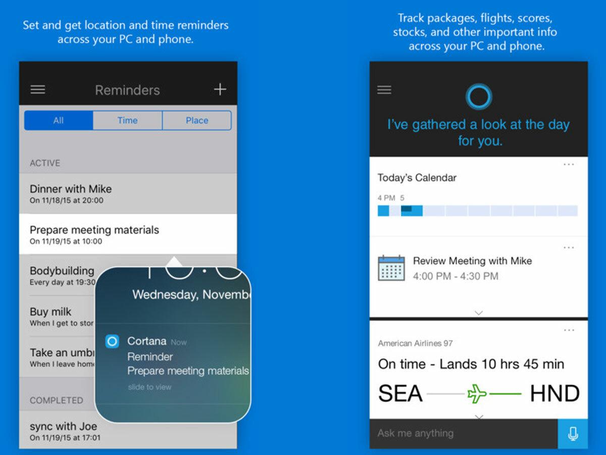 Cortana app arrives on Android and iOS | Stuff