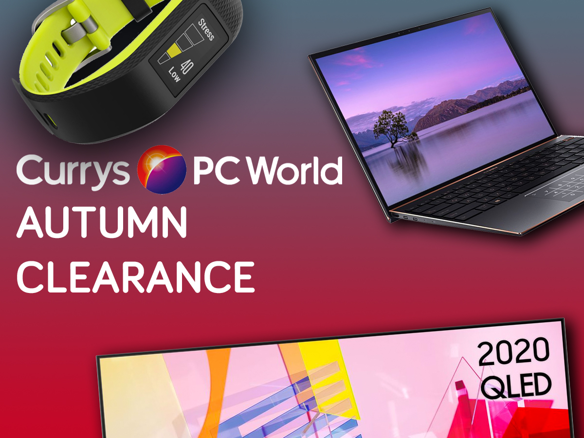 Currys PC World Autumn Clearance – get up to 60% off hundreds of ...