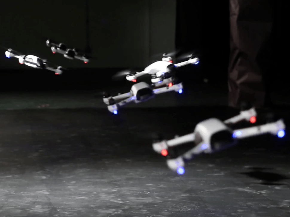 These synchronised flying drones dance better than we ever will | Stuff