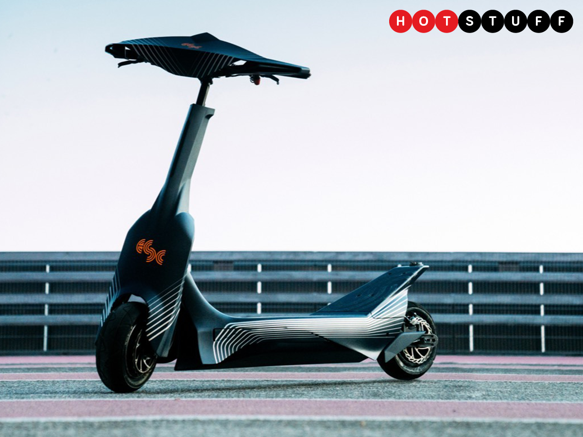The eSkootr SIX is an electric racing scooter than can top 60mph | Stuff