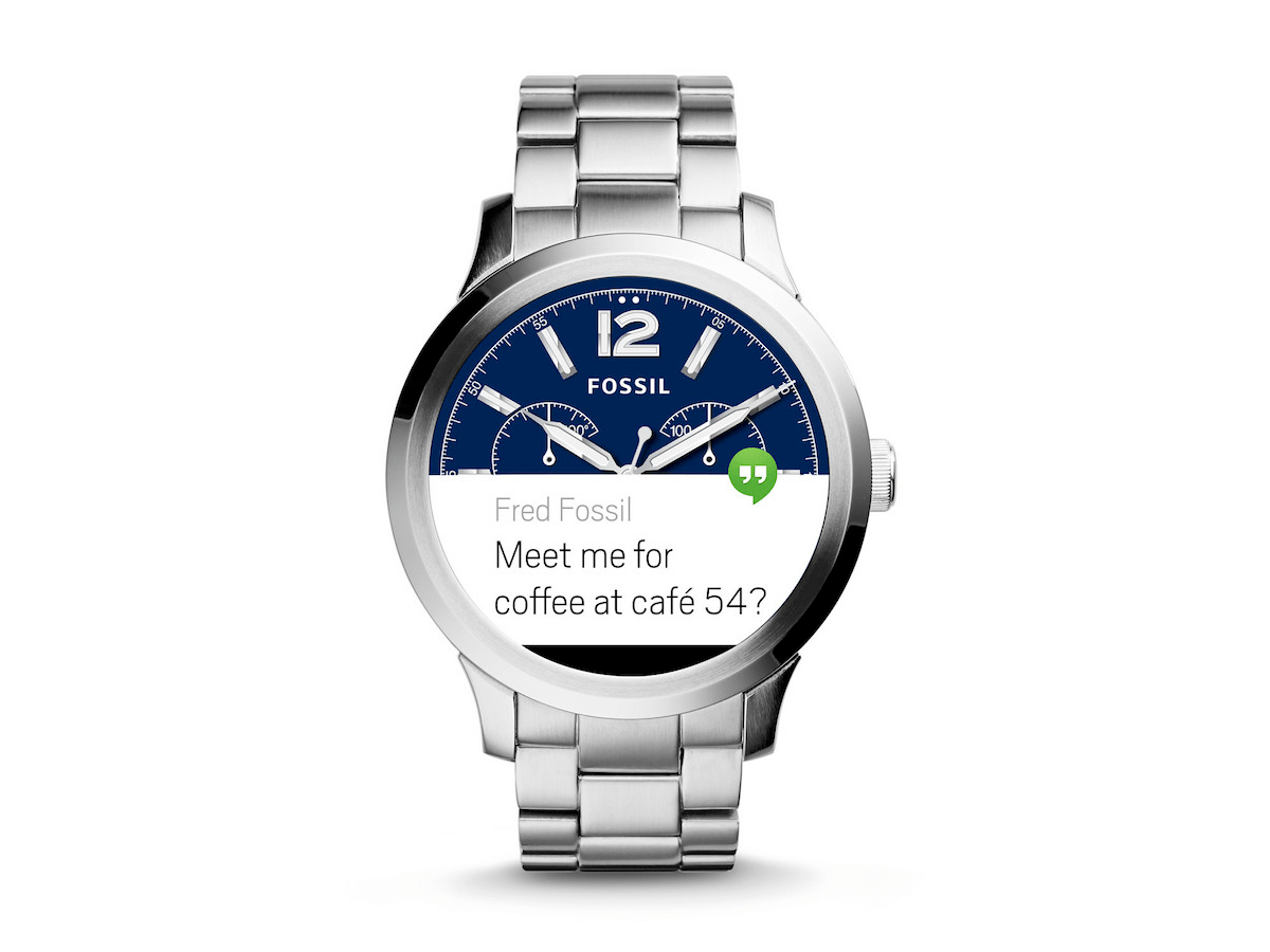 Fossil's first Android Wear watch, the Q Founder, is now available | Stuff