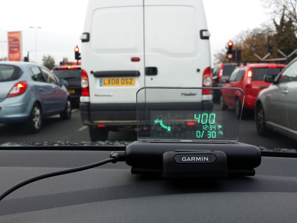 Want to turn your car into a jet fighter? With the Garmin HUD, you're ...