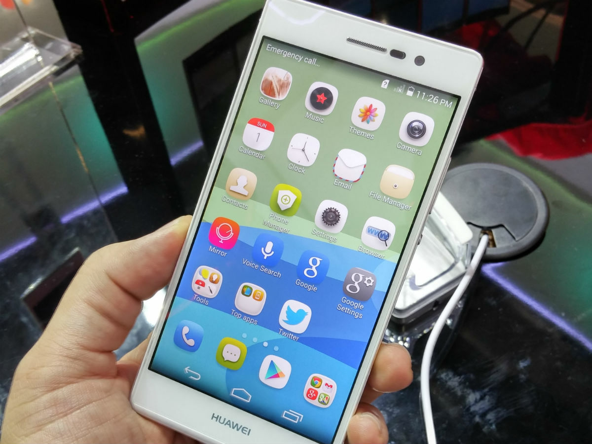 Huawei Ascend P7 packs in a full HD screen, quad-core power and an 8MP ...