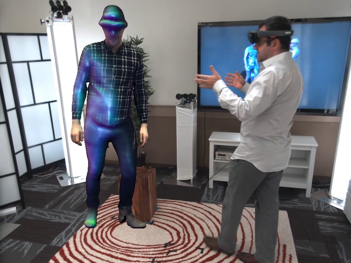 HoloLens-powered Holoportation is the next best thing to being there ...