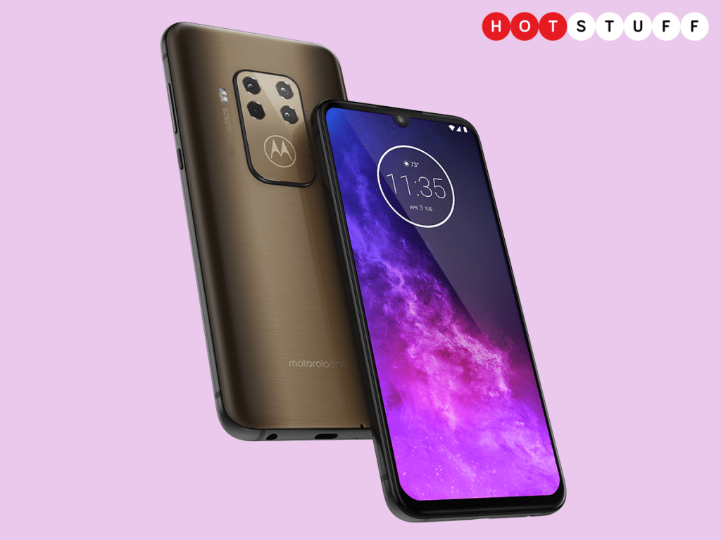 A 48MP main sensor leads the Motorola One Zoom's impressive quad camera ...