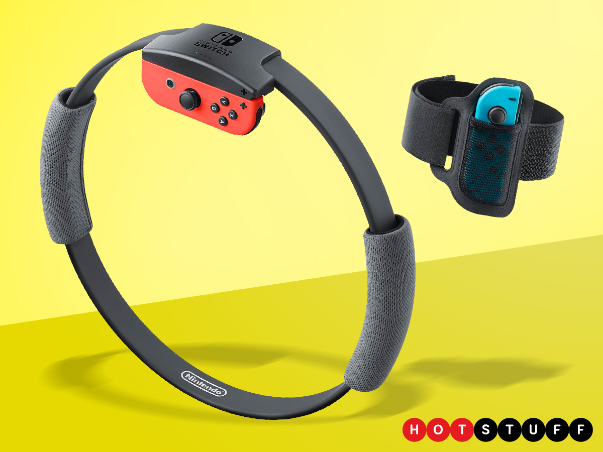 Ring-Con and Leg-Strap are Nintendo Switch accessories for powering up ...