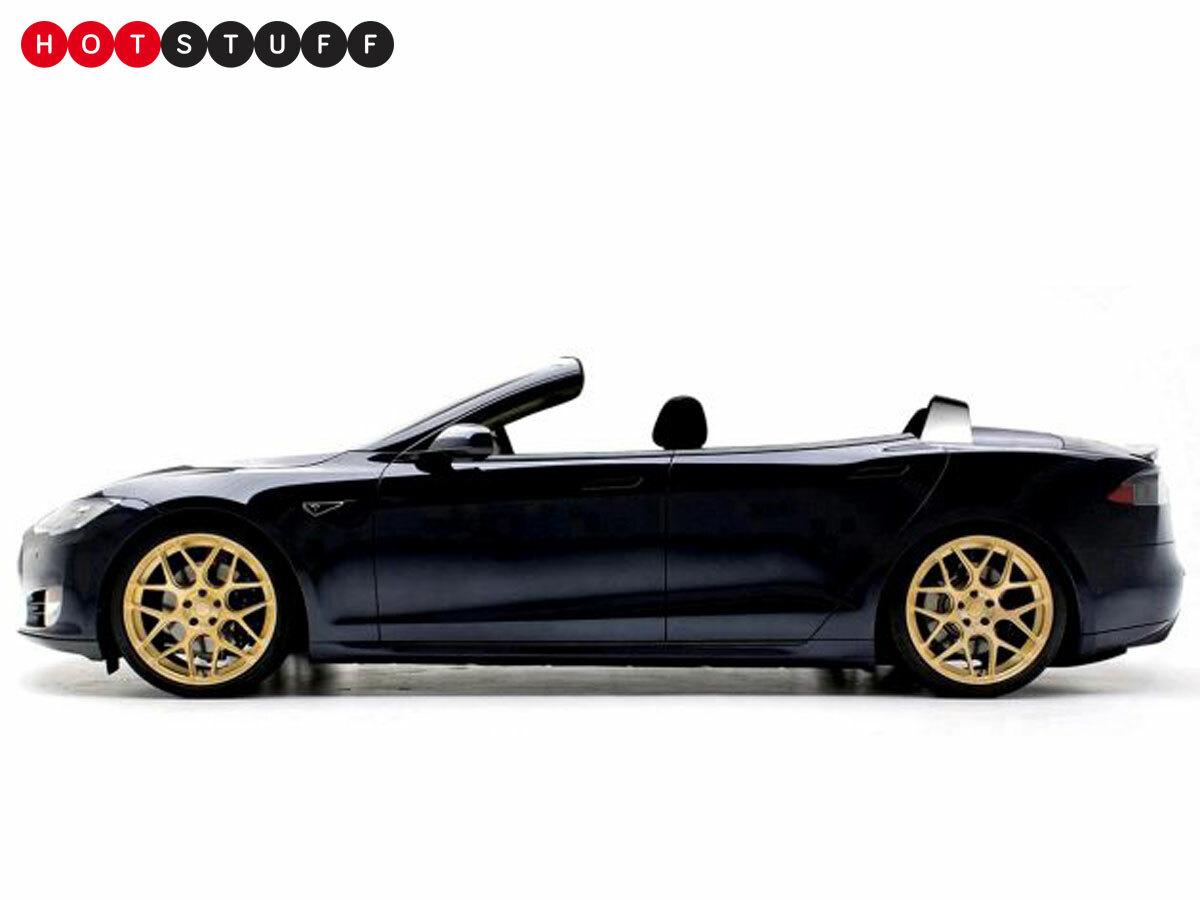 Tesla Model S goes convertible | Stuff