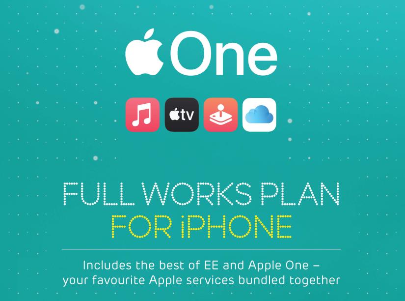 EE launches Full Works plan for iPhones bundling in Apple One | Stuff