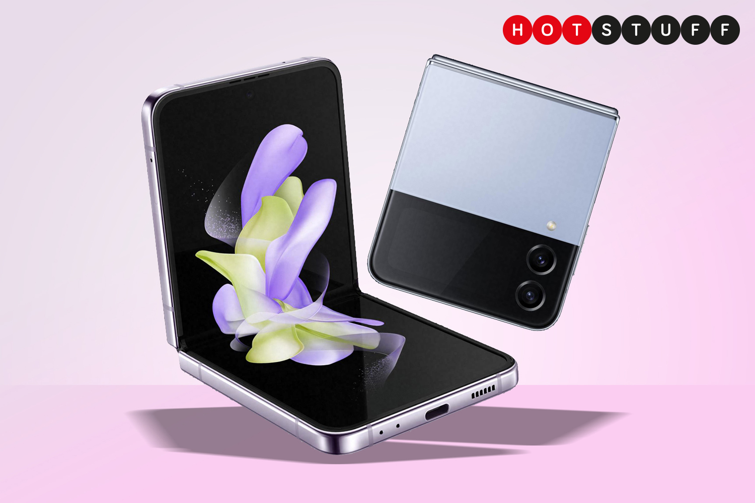 The Samsung Galaxy Z Flip 4 goes big on screen and style | Stuff