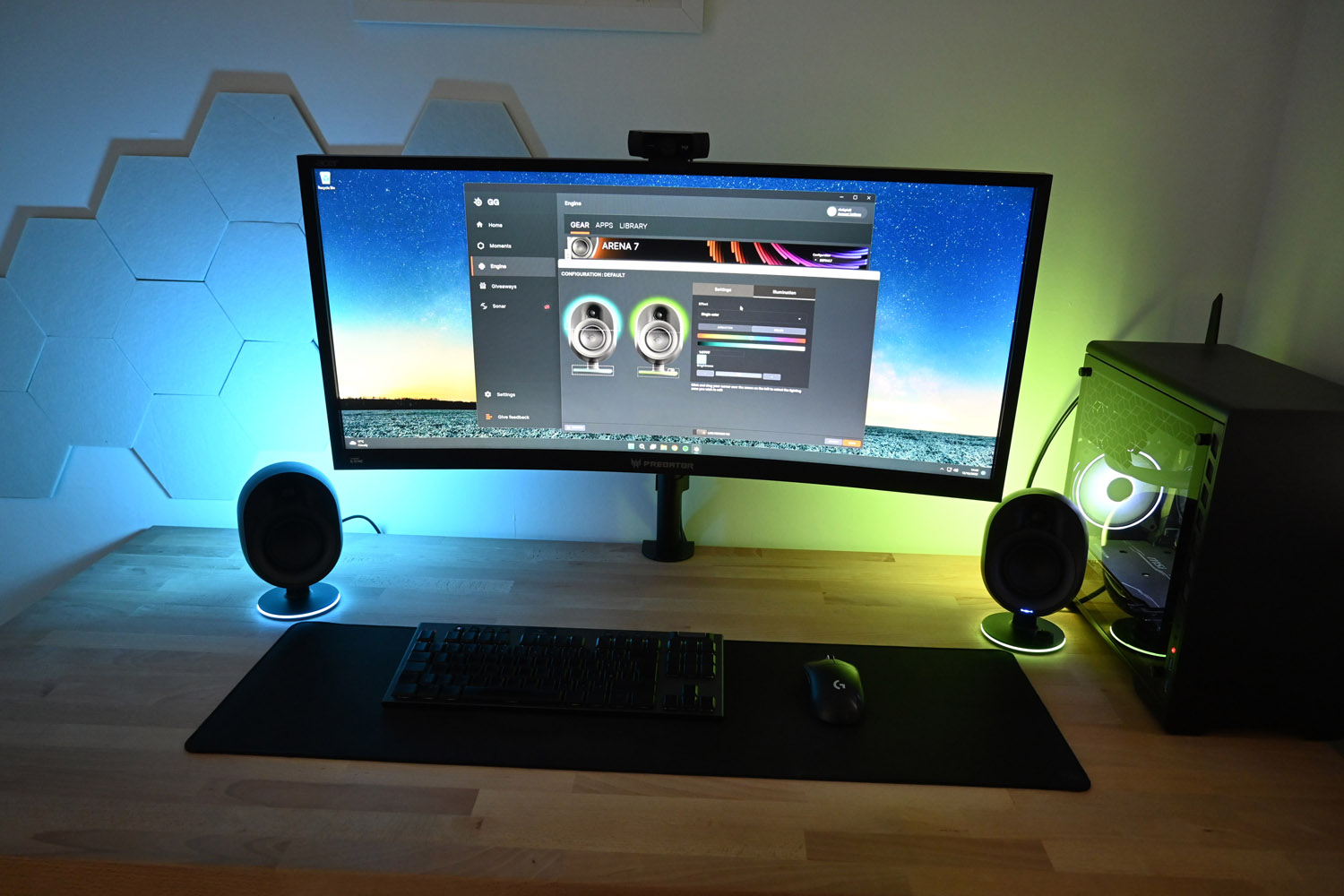 Steelseries Arena 7 review: illuminating audio | Stuff
