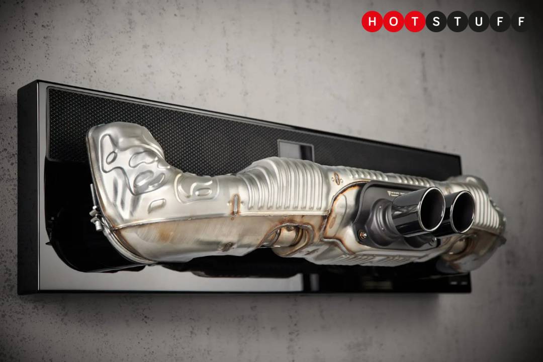 Porsche Design’s limited-edition soundbar is made from an actual 911 ...