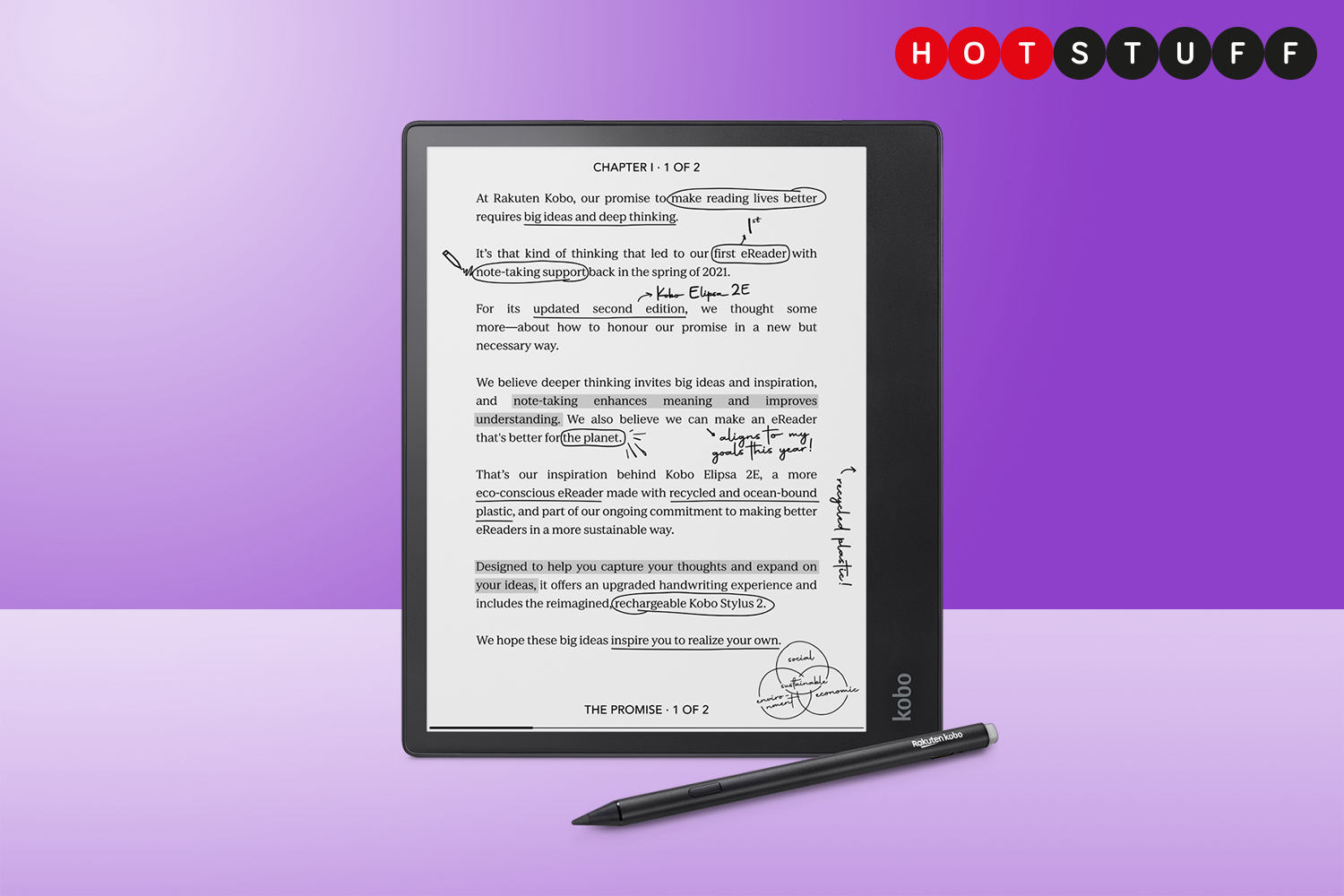 Kobo goes big with new Elipsa 2E e-reader | Stuff