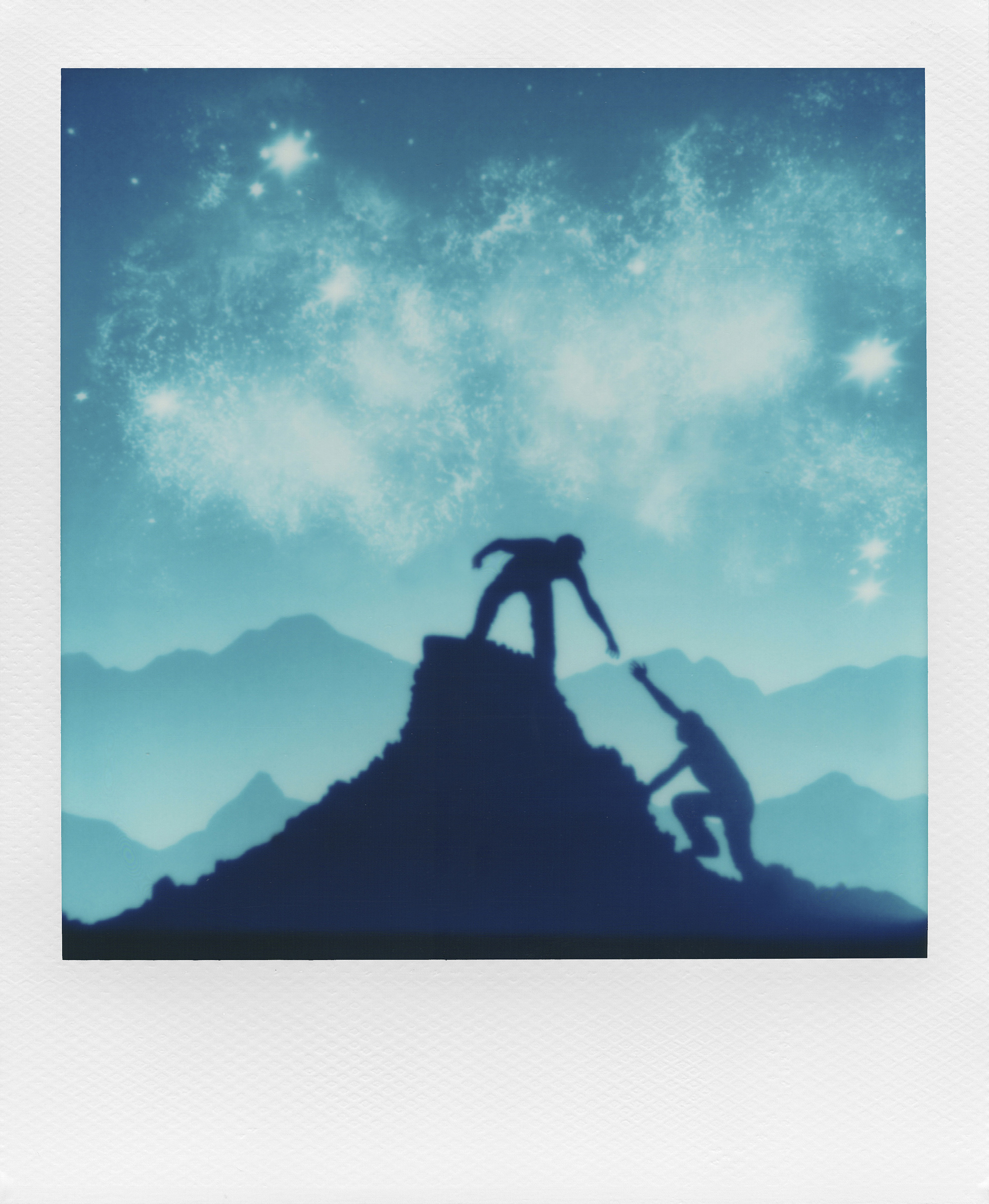 Polaroid Reclaimed Blue instant film created after lucky experiment | Stuff