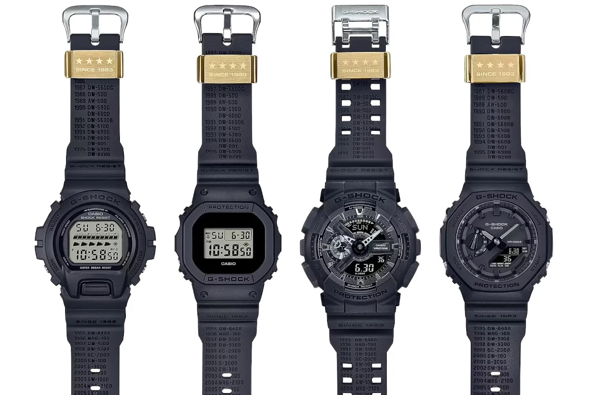 G-Shock's Remaster Black series arrives ahead of 40th anniversary | Stuff
