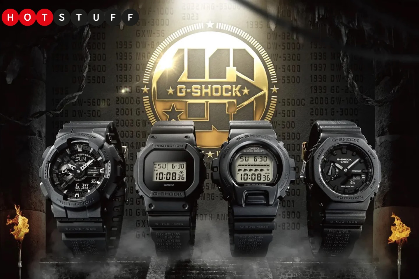 G-Shock's Remaster Black series arrives ahead of 40th anniversary | Stuff