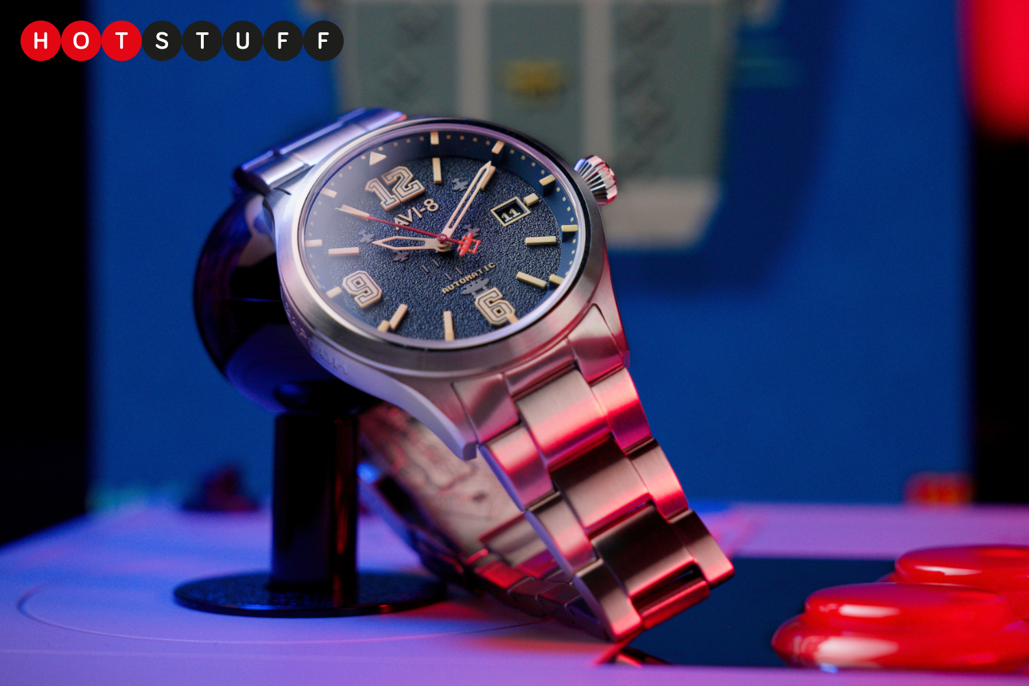 This awesome watch is inspired by a retro Capcom video game | Stuff