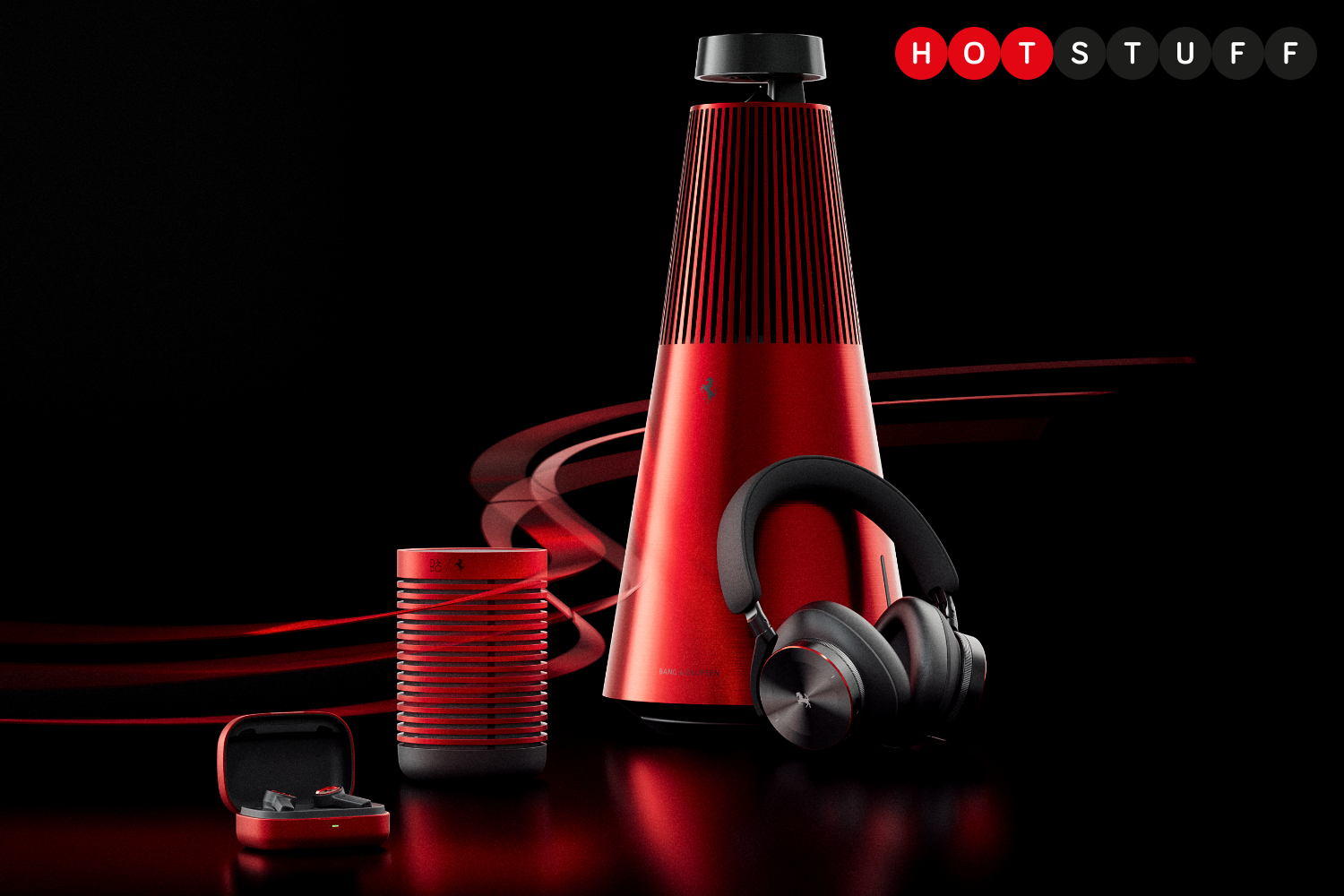 New B&O Ferrari collection gets a fast and furious lick of paint | Stuff