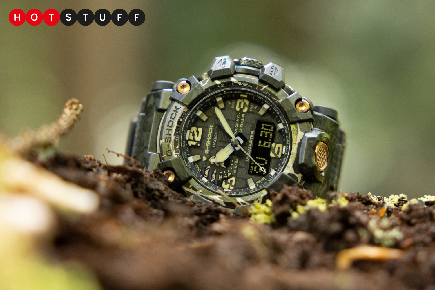 Limited Edition G-Shock Mudmaster GWG-2000CR features a cracked mud ...