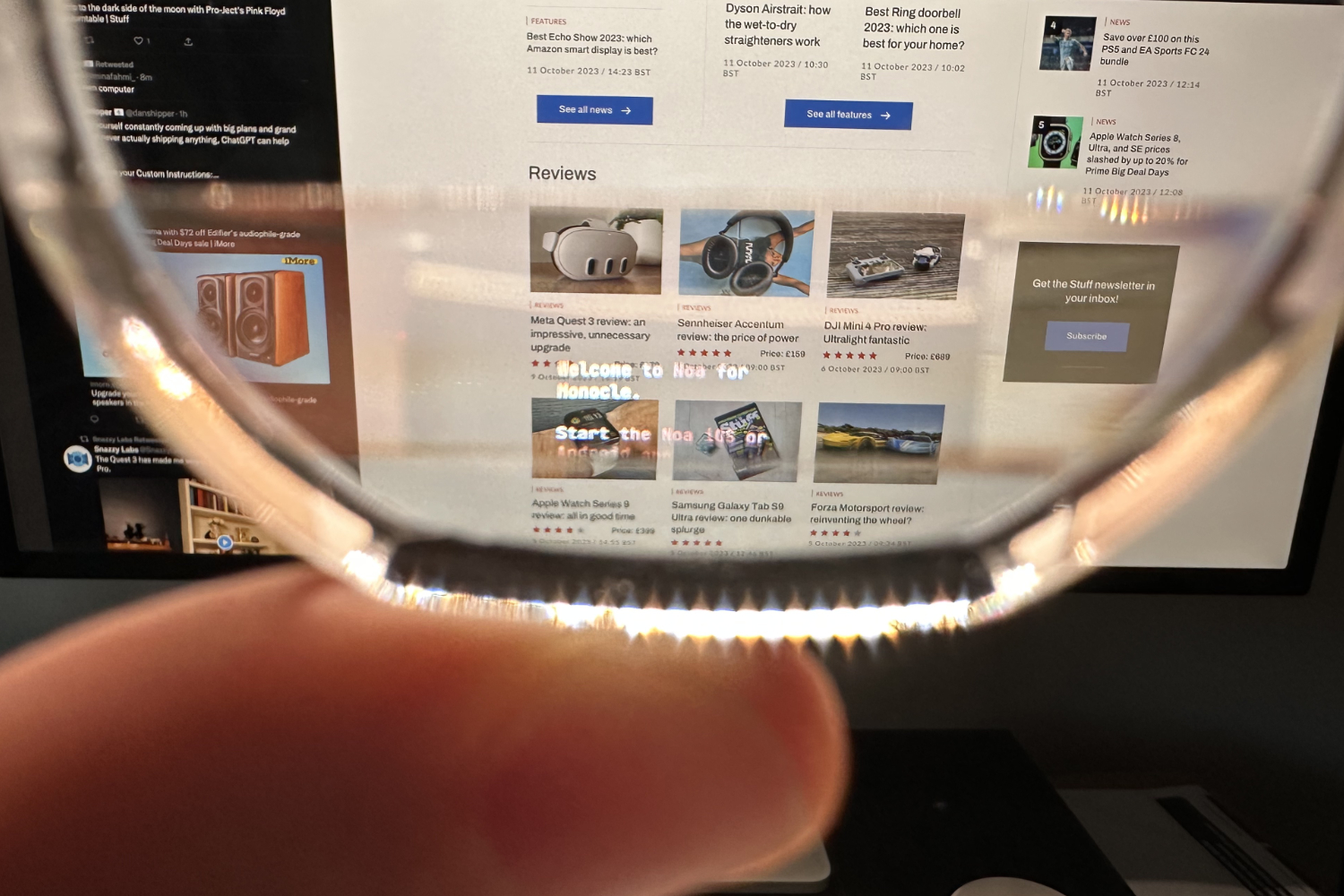 I strapped a ChatGPT-powered monocle to my face for a week | Stuff