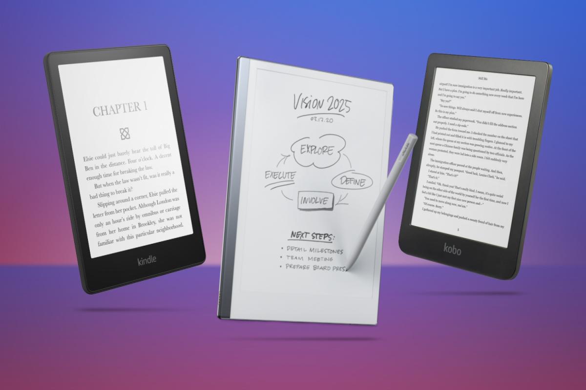 Best e-readers: top Kindle, Kobo and E Ink tablet devices