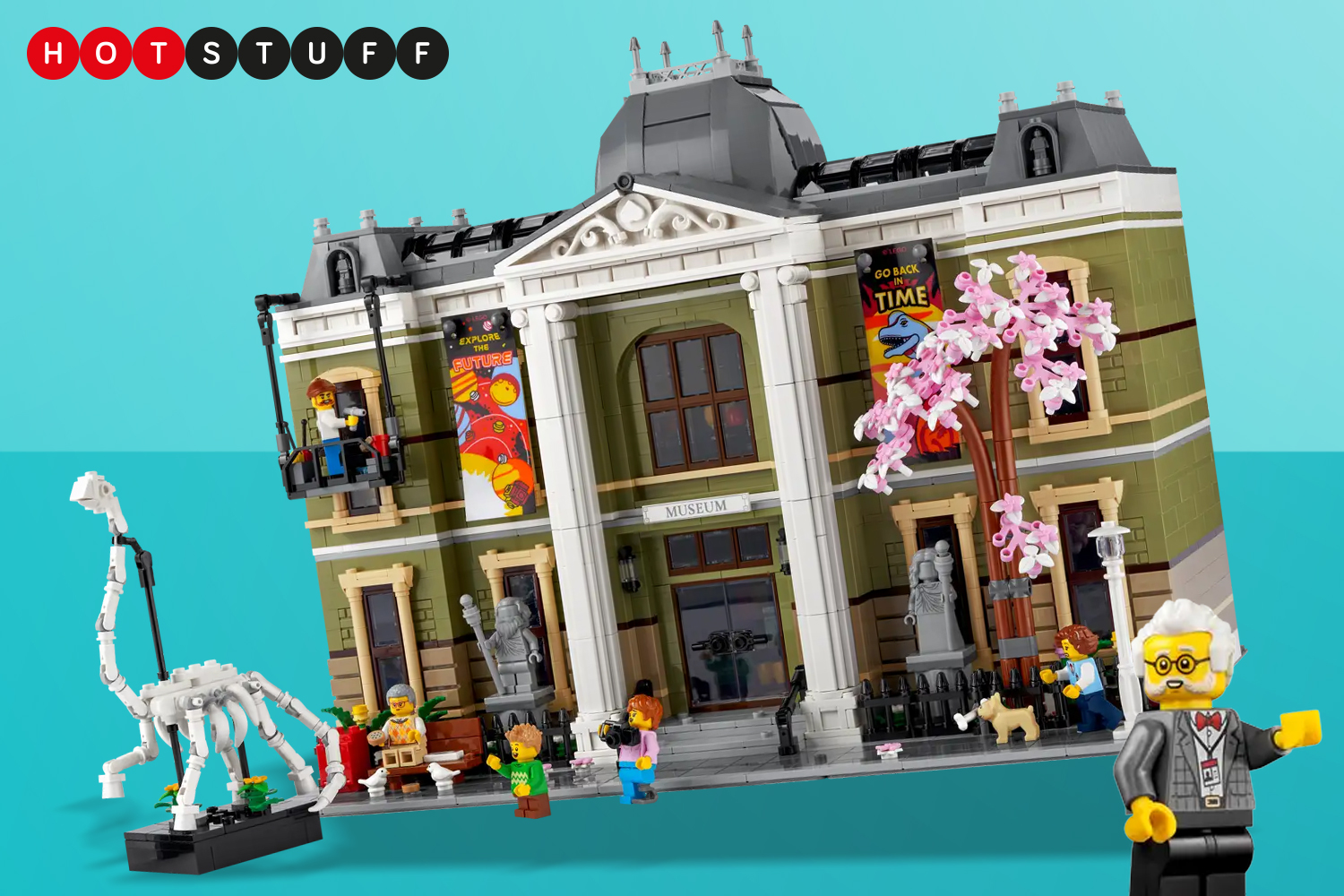 Make history with Lego’s new modular Natural History Museum