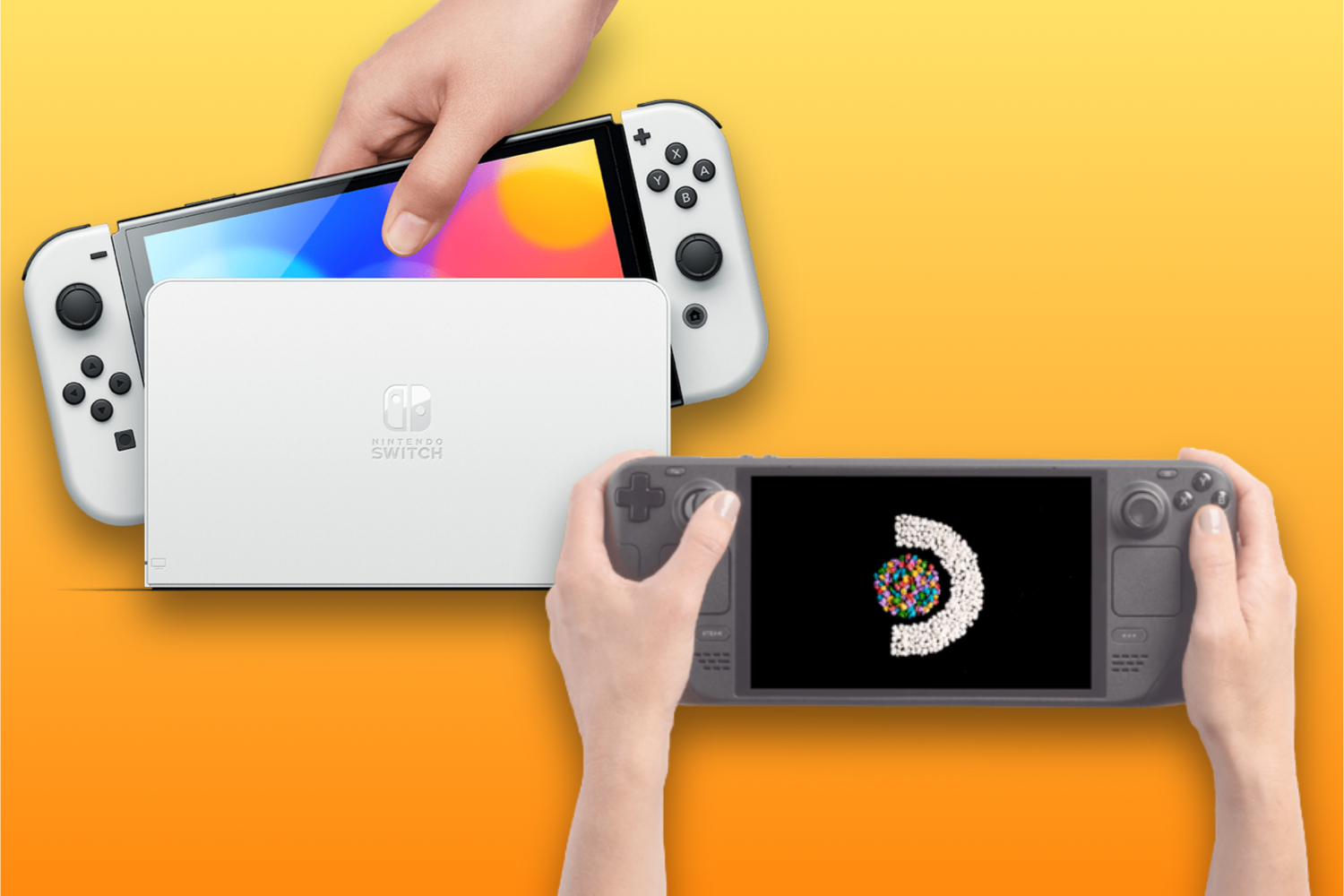 Steam Deck OLED vs Nintendo Switch OLED: the two handhelds compared | Stuff