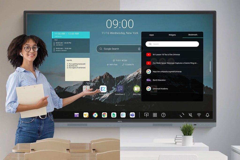 Clean and lean BenQ Boards bring the classroom to life | Stuff