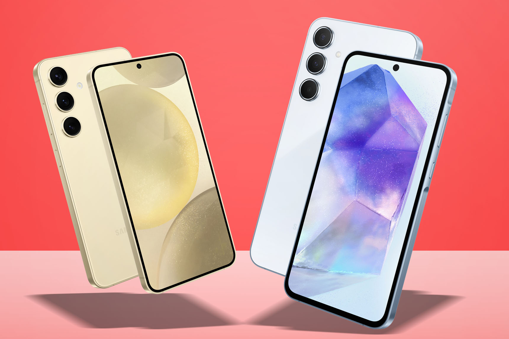 Samsung Galaxy S24 vs Galaxy A55: what's the difference? | Stuff