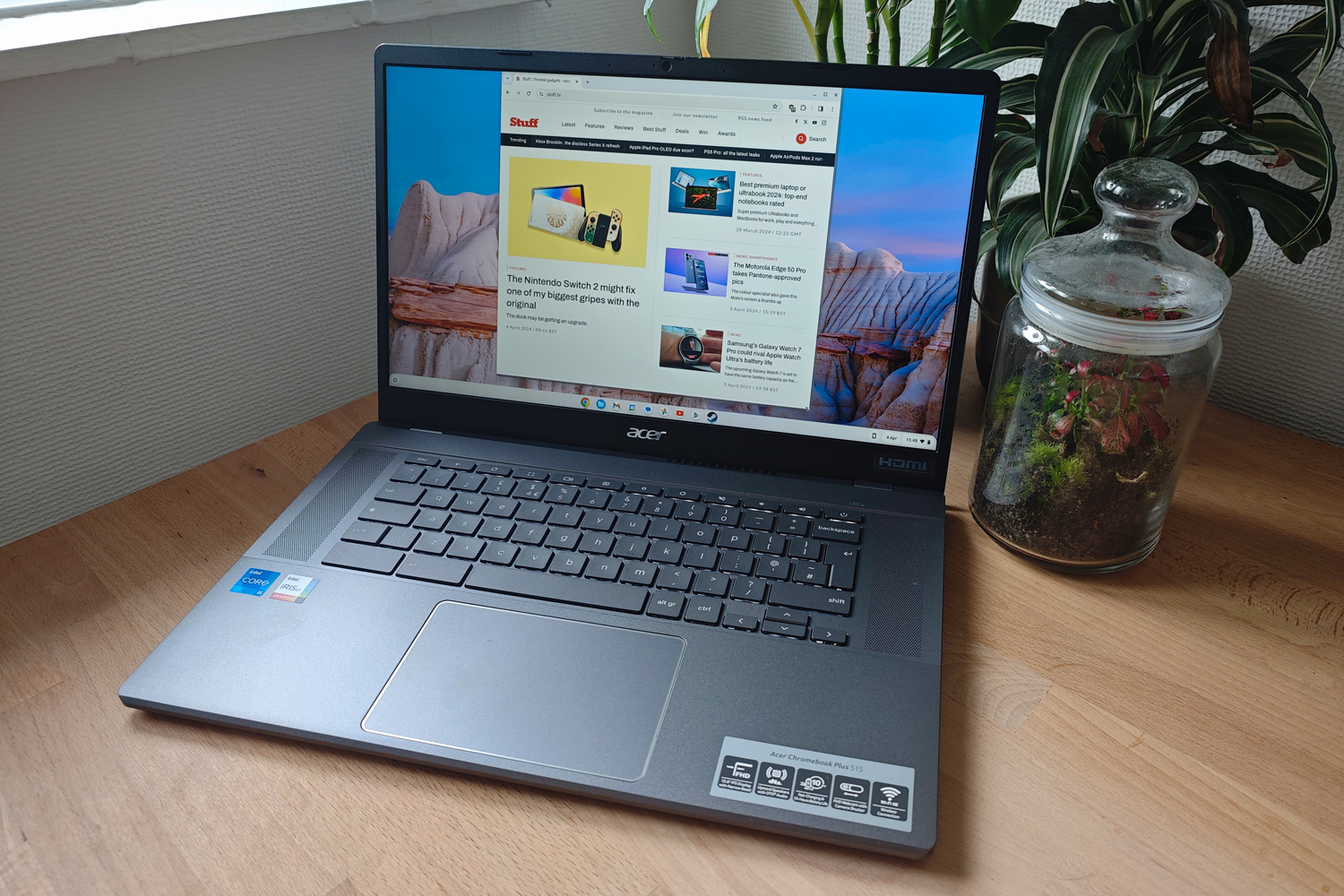 Acer Chromebook Plus 515 review: a greater Google laptop | Stuff