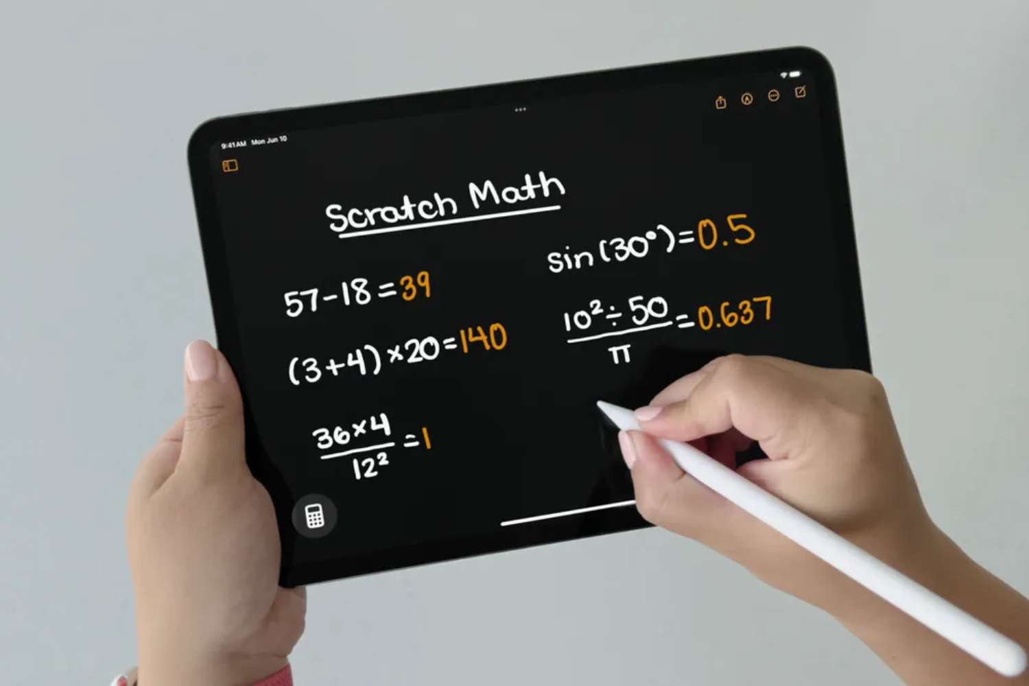 What are Apple's Math Notes? The number-solving iPhone and iPad feature ...