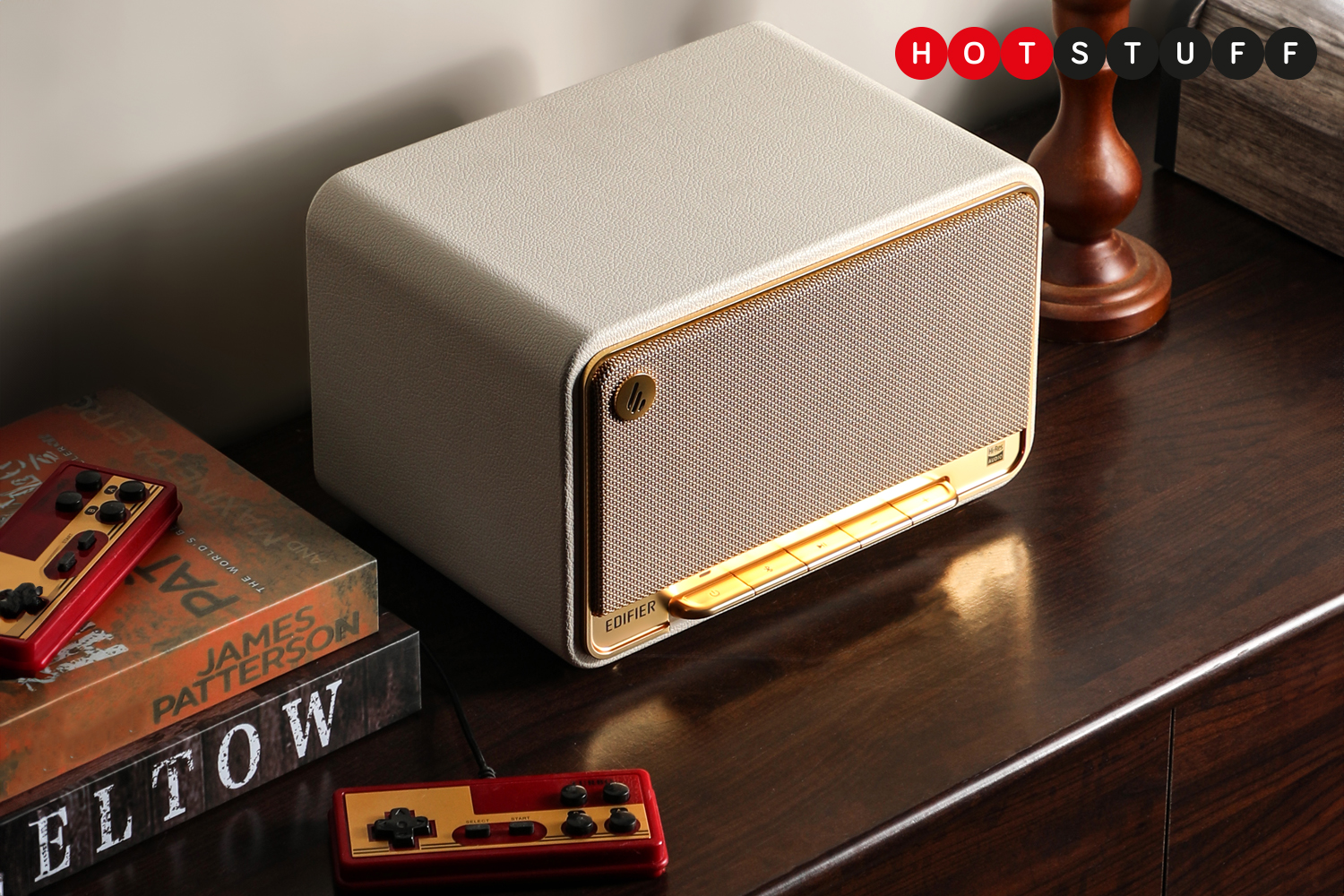 The elegant Edifier D32 wireless speaker doesn't skimp on sound | Stuff