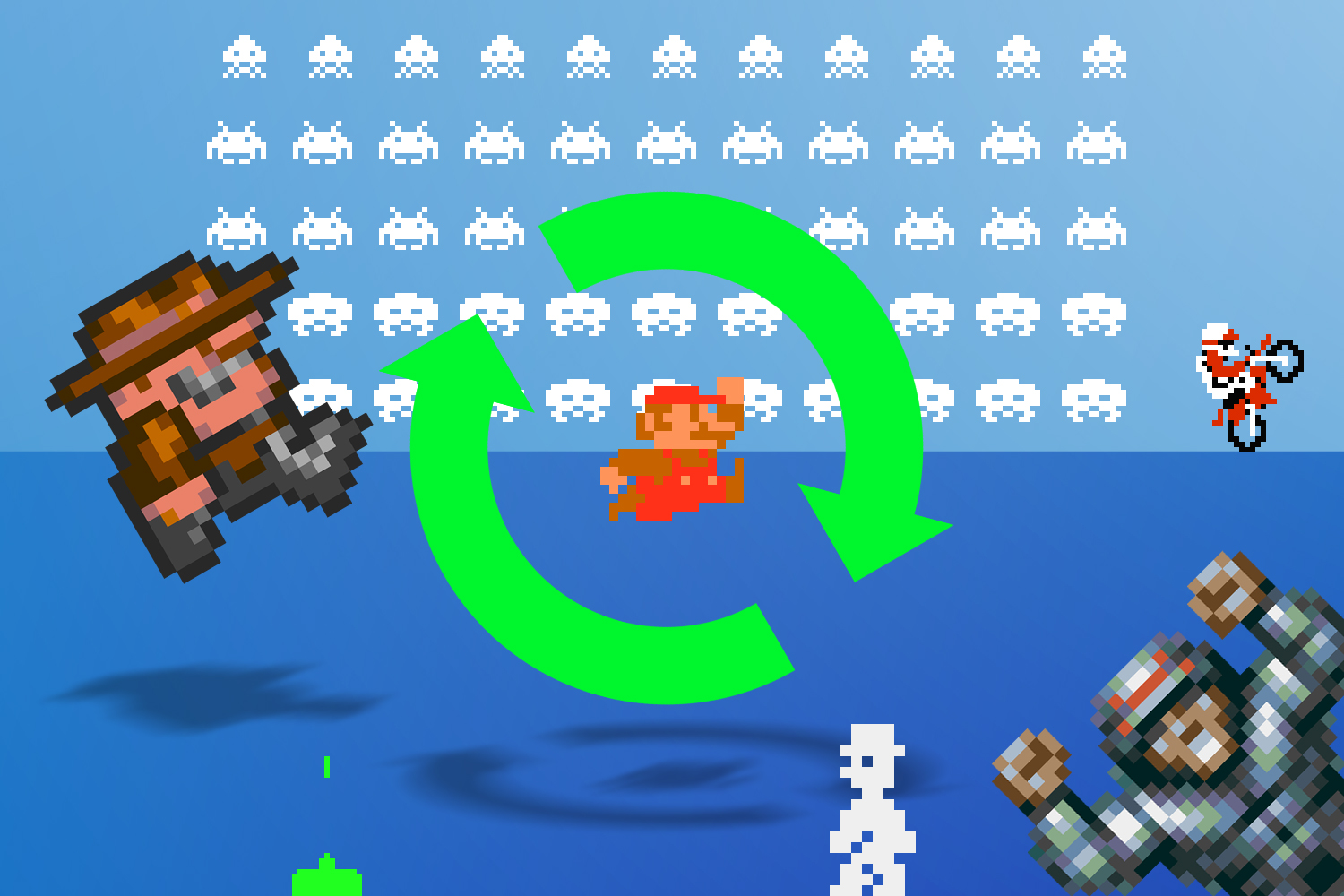 Remixing old games is the perfect way to play NES and arcade classics ...