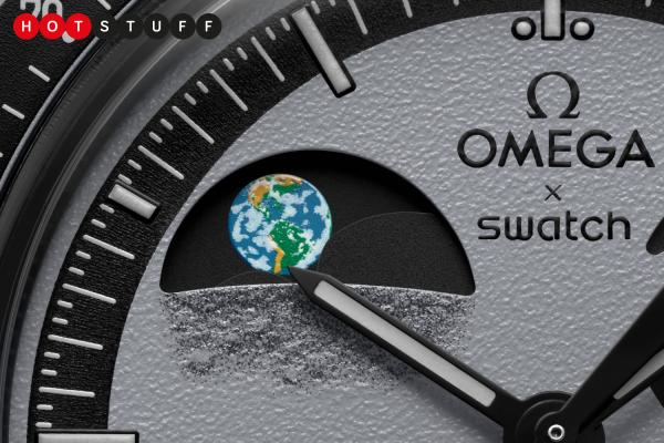 The Swatch MoonSwatch Mission to Earthphase includes a complication ...