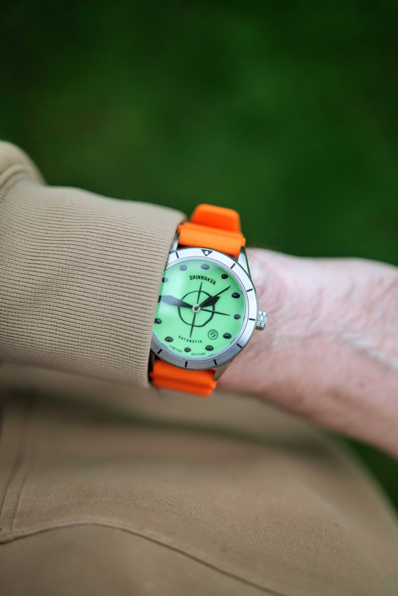 My new watch is taken straight from SpongeBob SquarePants' watch ...