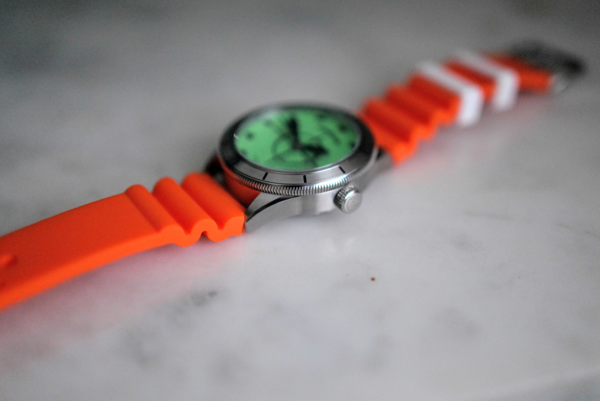 My new watch is taken straight from SpongeBob SquarePants' watch ...