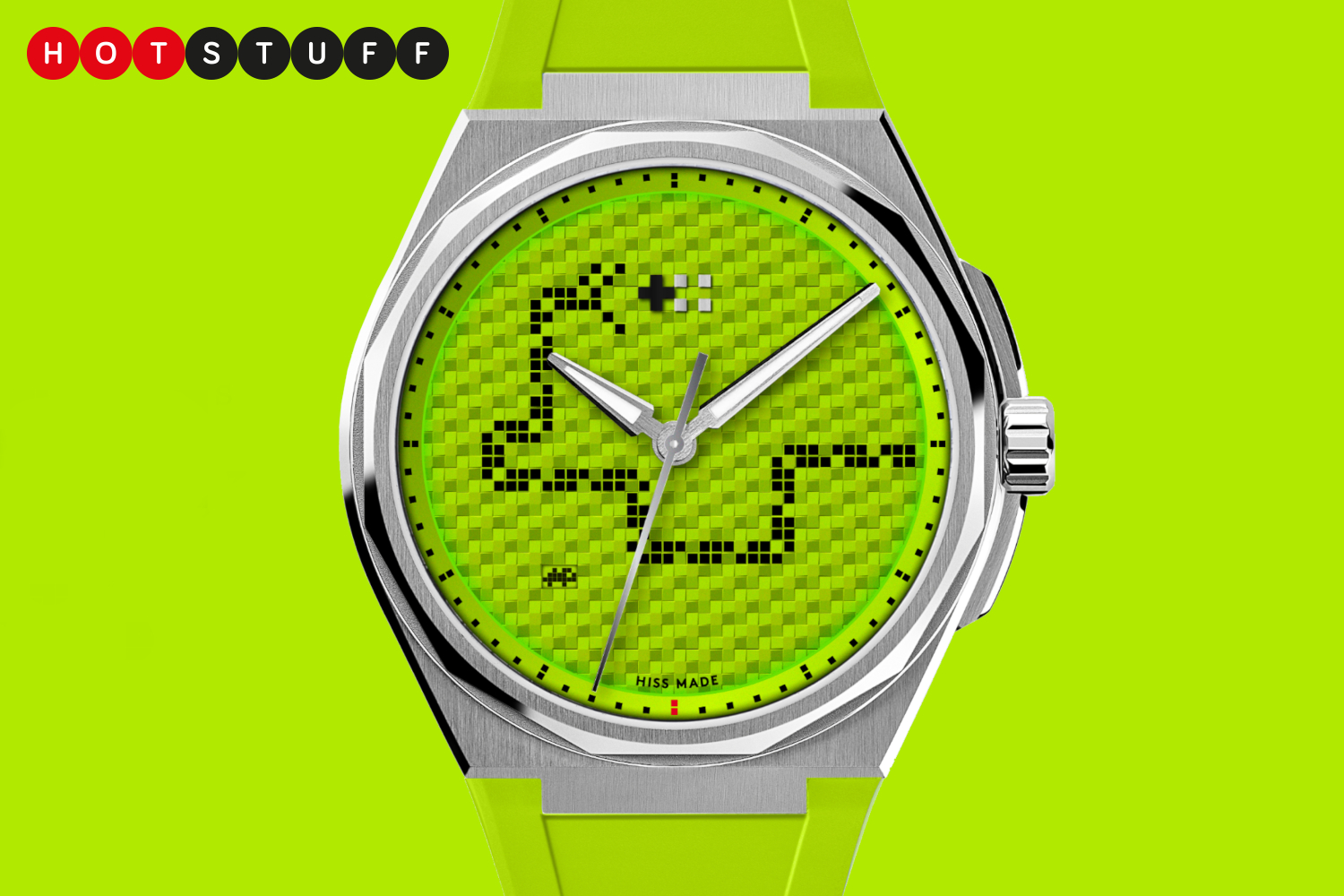 Christopher Ward The Twelve Snake is an 8-bit watch for retro-gaming ...