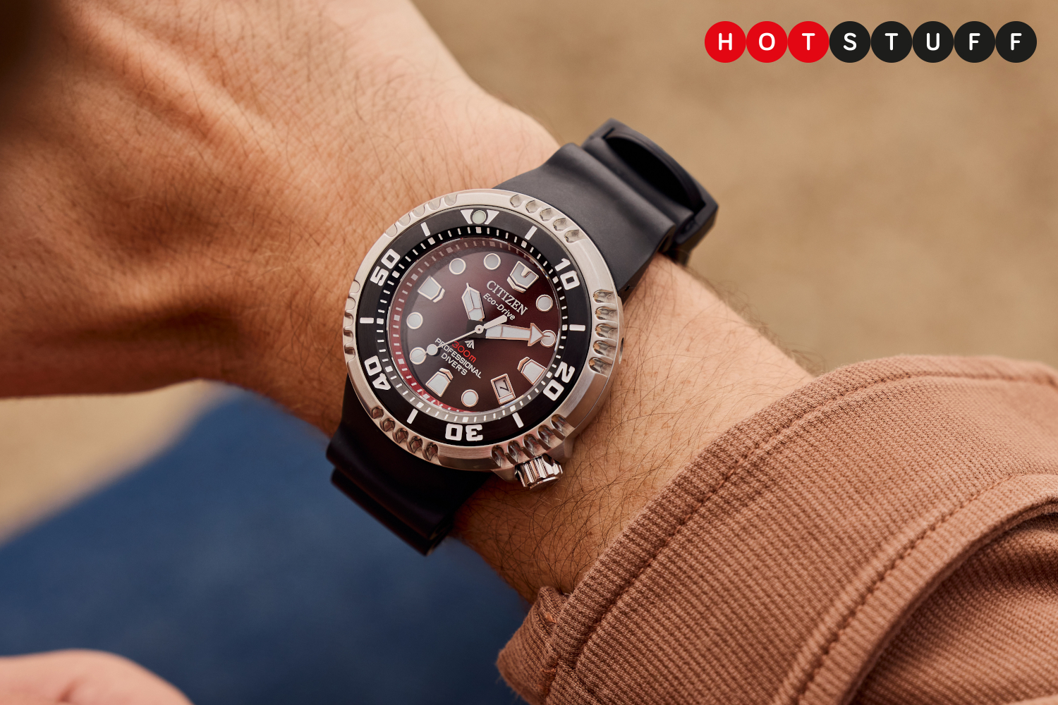 This new Citizen Promaster Eco-Drive Dive watch has a year-long power ...