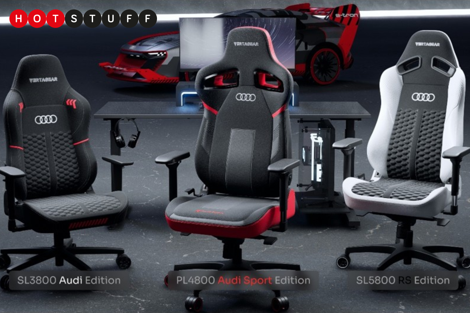 If you're a petrolhead, then you need this Audi-inspired gaming chair ...