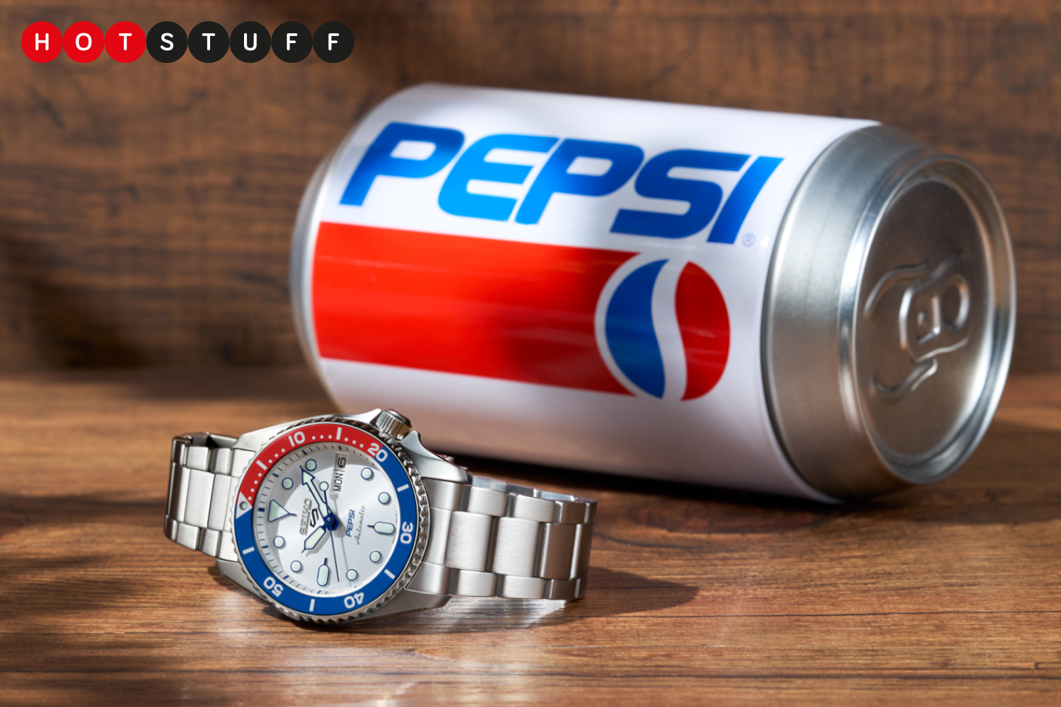 Seiko 5 Sports gets a Pepsi bezel, literally | Stuff