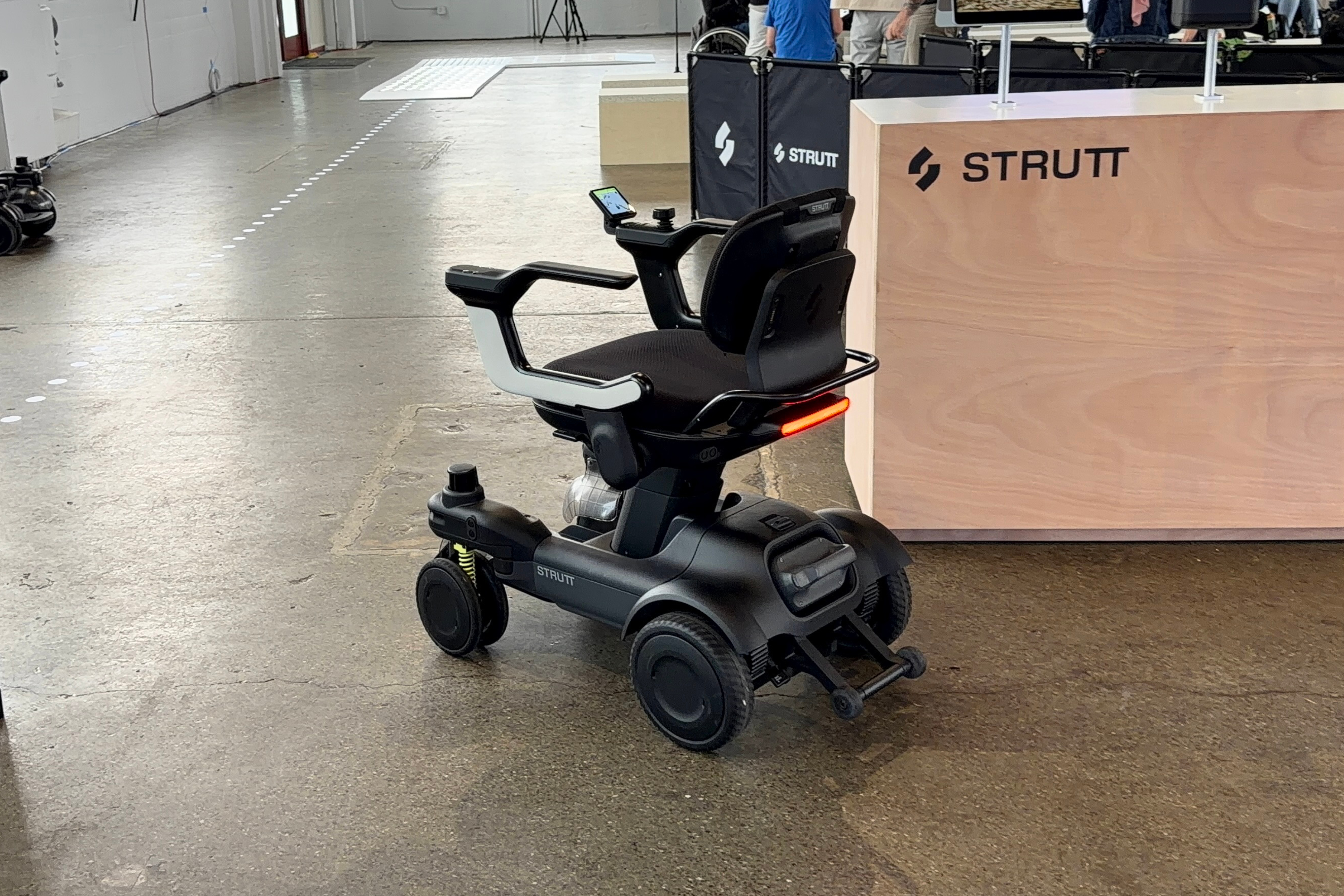 This EV is unlike anything I've ever sat in before – I'm taller than it ...