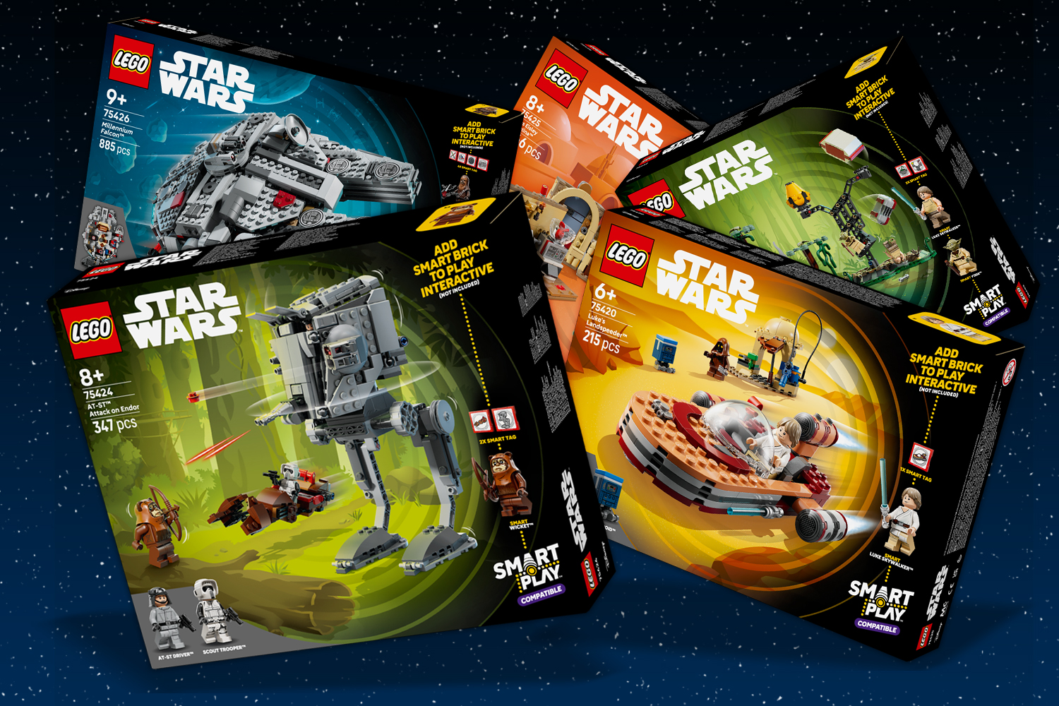 Lego Smart Play’s Star Wars galaxy grows with the Millennium Falcon, a ...