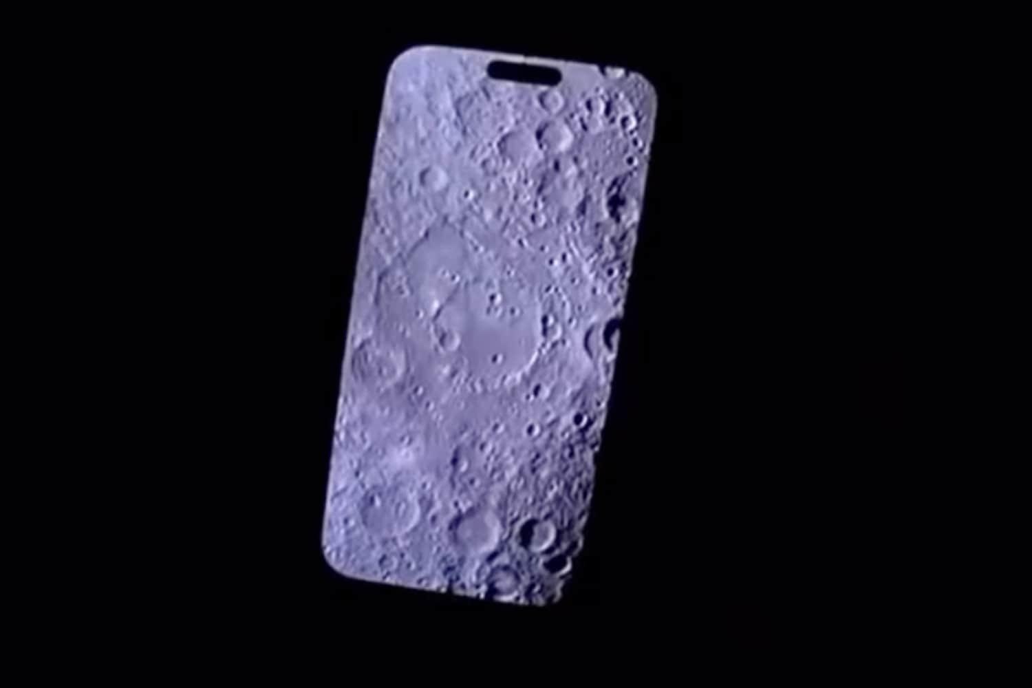 (Moon)Shot on iPhone: Stunning image of lunar surface taken with iPhone ...