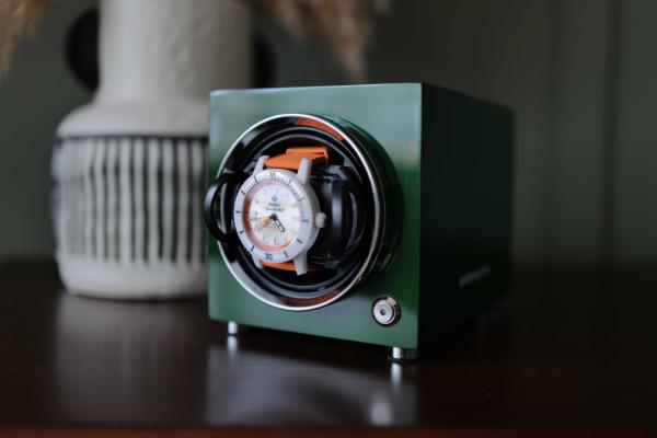 The updated Barrington Watch Winder is the one accessory I'd recommend ...